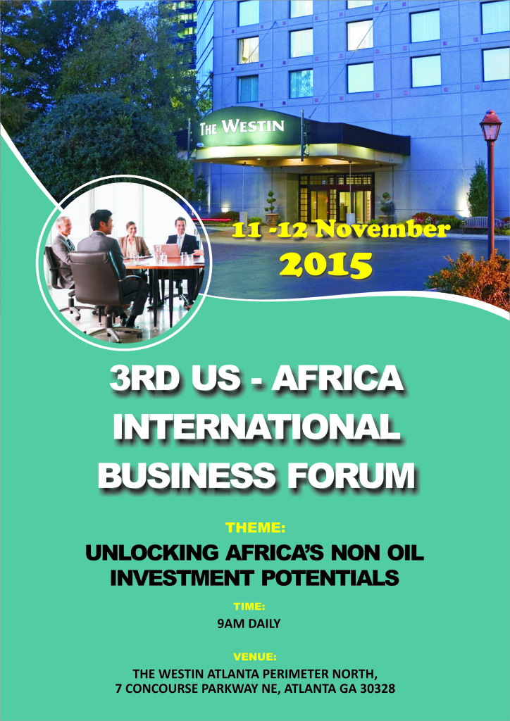 3rd U.S – Africa International Business Forum 2015 - African Leadership ...